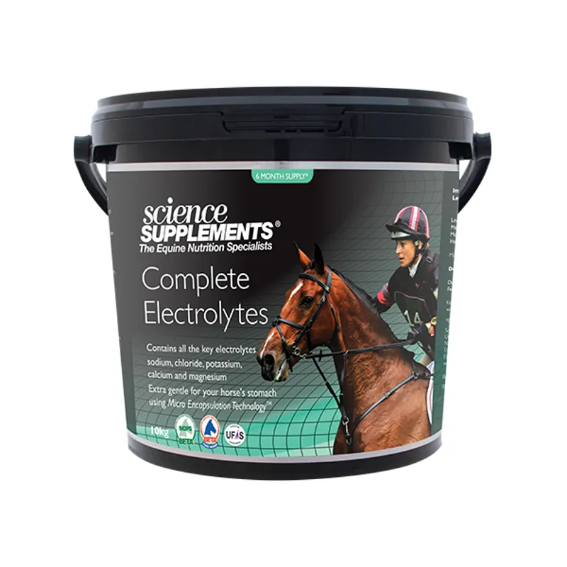 Science Supplements Complete Electrolytes 10kg Supplement in Black