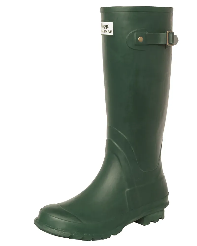 Hoggs of Fife Braemar Wellington Boots in Green