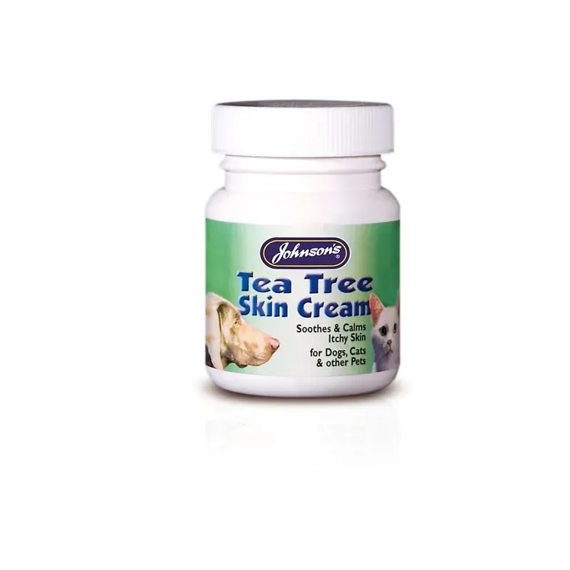 Johnson's Veterinary 50g Tea Tree Skin Cream in White