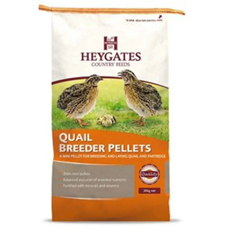 Heygates Quail Layers/Breeder Pells