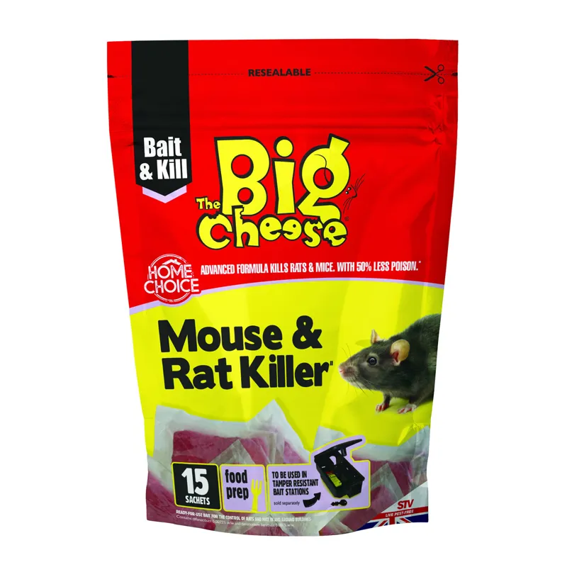 STV International The Big Cheese Mouse and Rat Killer II Pasta Bait